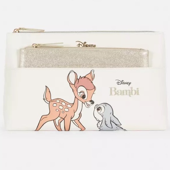 Disney | Bags | Disneys Bambi And Thumper 2in Makeup Bag | Poshmark